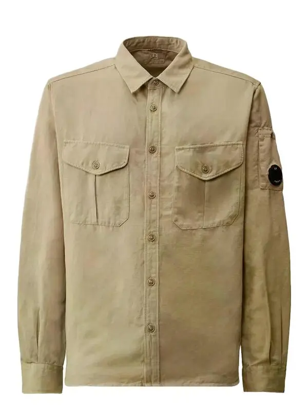 C.P. COMPANY Chest-pocket Shirt - Neutrals