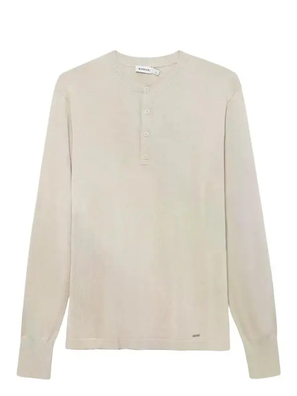Simkhai Dolton Polo Shirt - Neutrals