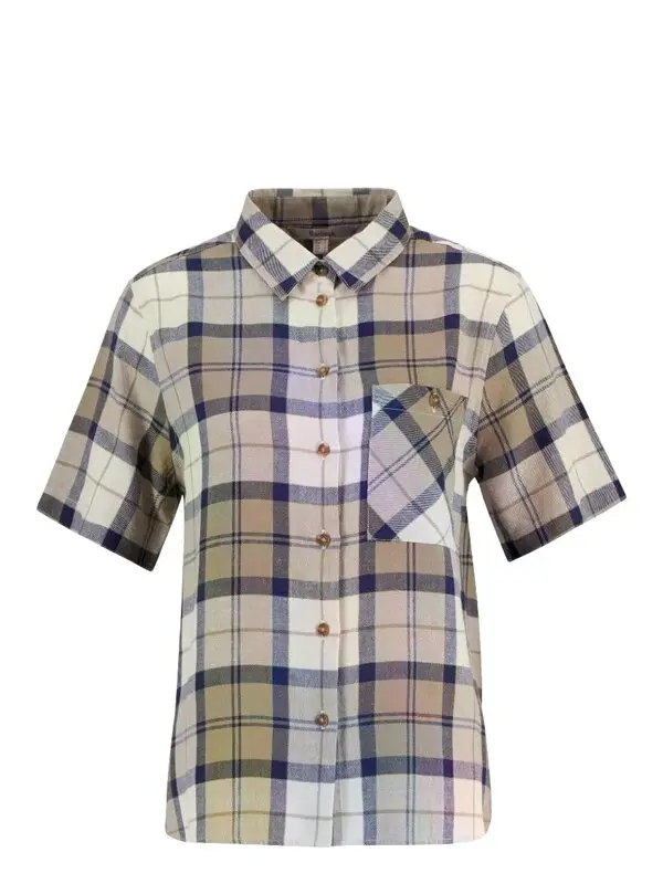 Barbour Fern Tartan Shirt - Neutrals