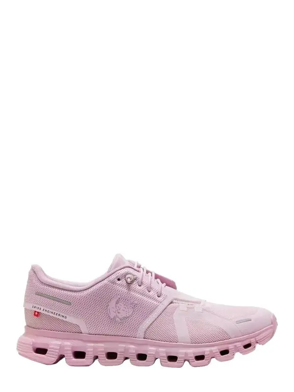 On Cloud 6 Shf Lace-up Sneakers - Pink