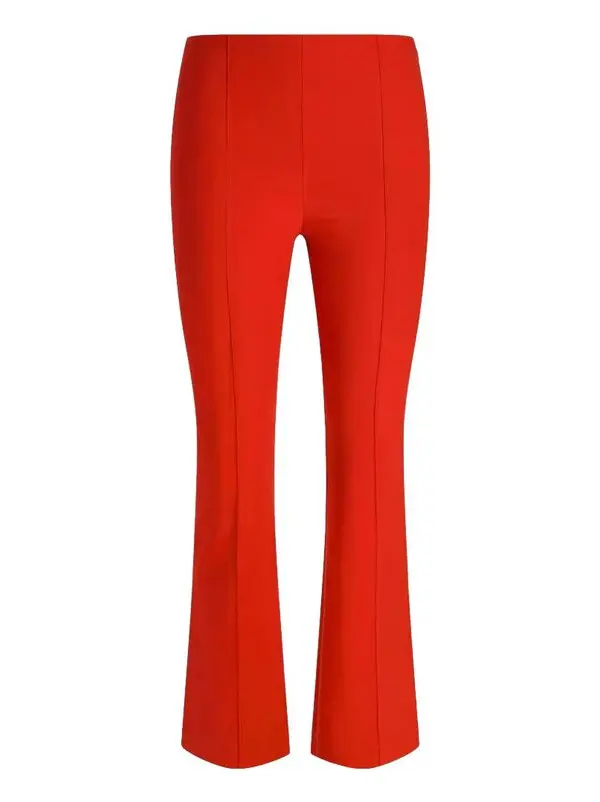 Vince Mid-rise Cropped Trousers - Red