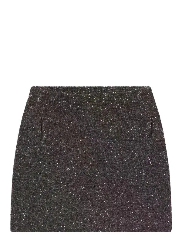 A.L.C. Speckled Mini Skirt - Grey