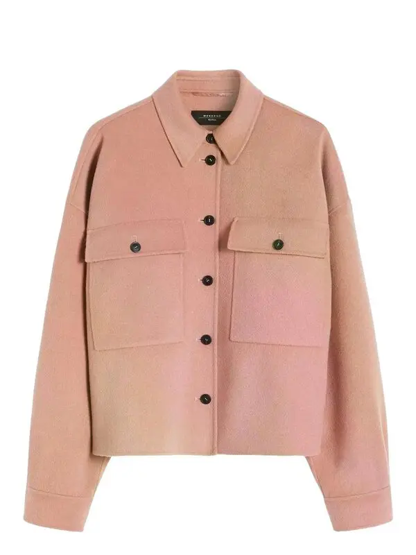 Max Mara Wool-blend Coat - Pink