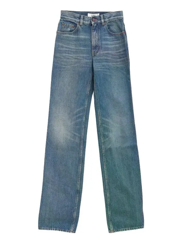 Chloé Straight-leg Jeans - Blue