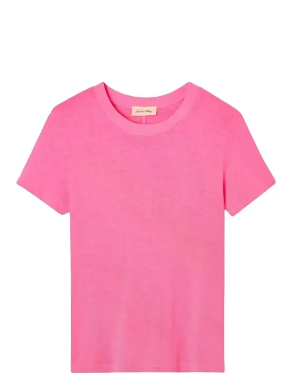 American Vintage Sonoma Crew-neck T-shirt - Pink