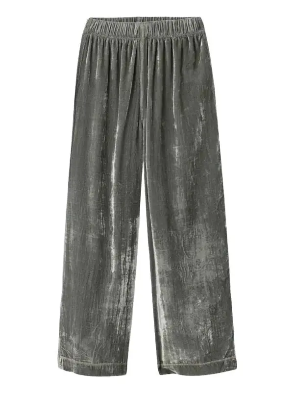 American Vintage Ankaz Wide-leg Track Pants - Grey