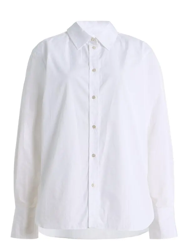 HIGH SPORT Jasper Poplin Shirt - White