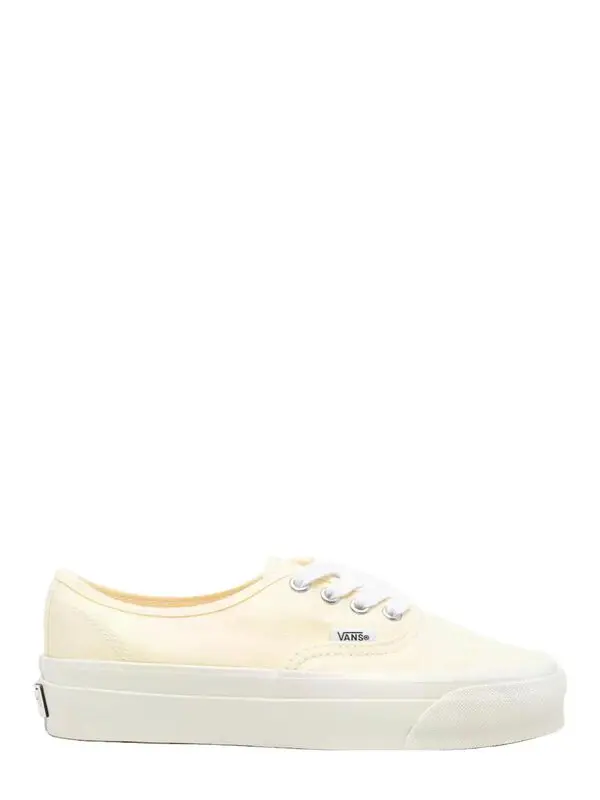 VANS Authentic Lace-up Sneakers - Yellow