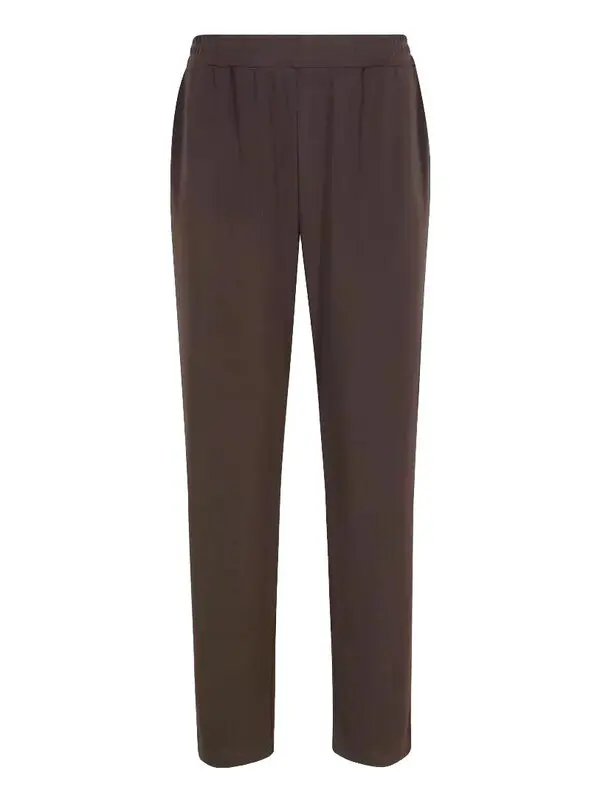 Seventy Elasticated Waistband Trousers - Brown