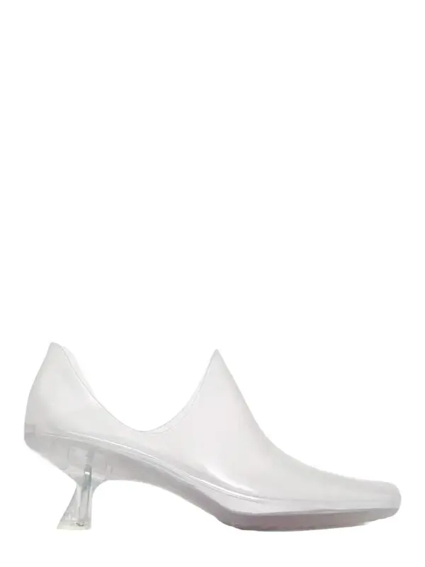 Loewe Heeled Ballerina Flats - White
