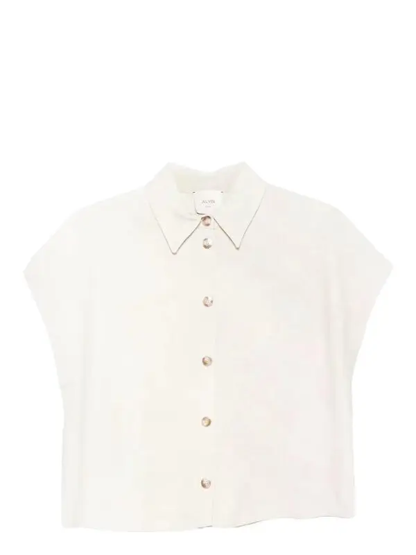 ALYSI Buttoned Shirt - Neutrals
