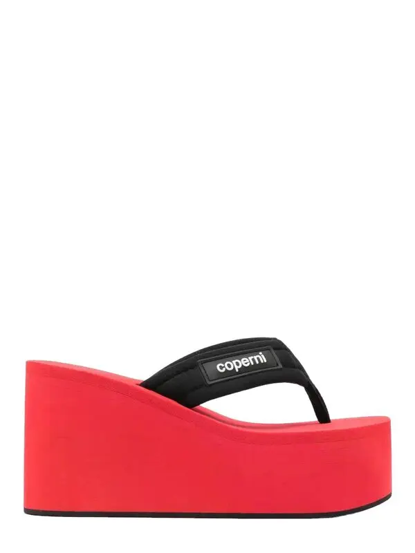 Coperni Platform Flip-flops - Red