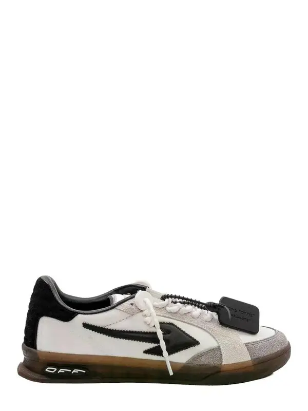 Off-White End Of Play Arrow Suede Sneakers - Neutrals