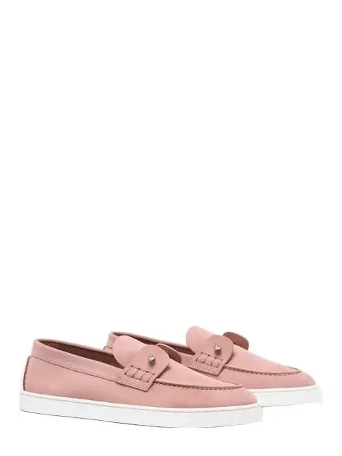 SCAROSSO Coline Loafers - Lingerie Pink - Nubuck