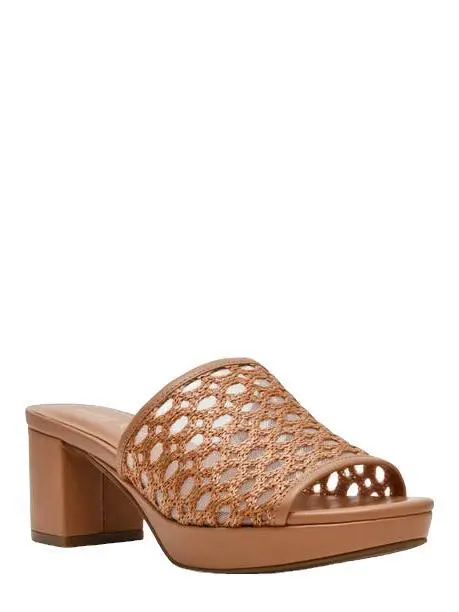 Anne Klein Paros Platform Sandal - Brown
