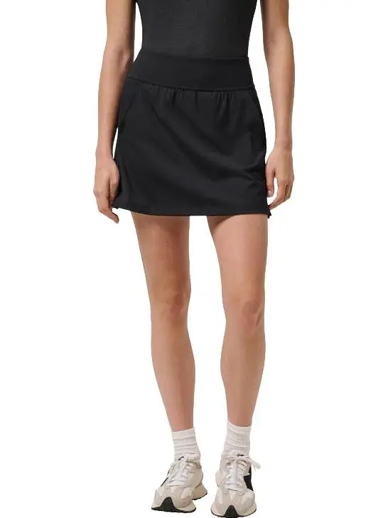 Travis Mathew Knit Skort - Black