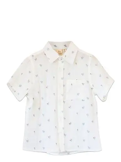 BEET WORLD Collar Shirt - Off White