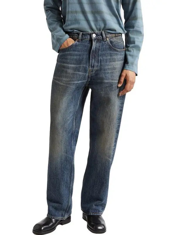 Our Legacy Third Cut Straight Leg Jeans - Rocker Storm Wash