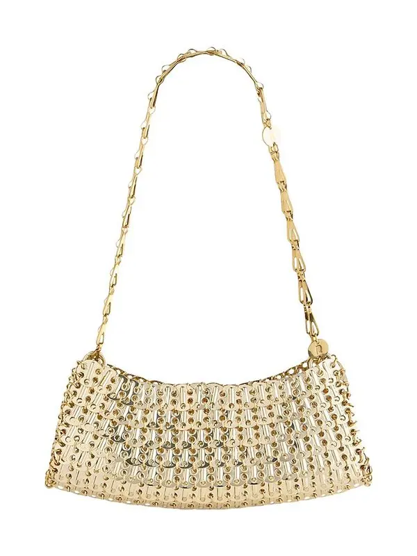 Rabanne Metal Disc Handbag - Light Gold