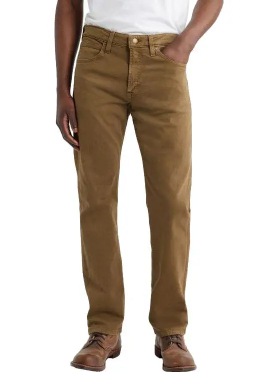 Tecovas Slim Straight Stretch Twill 5-pocket Pants - Olive