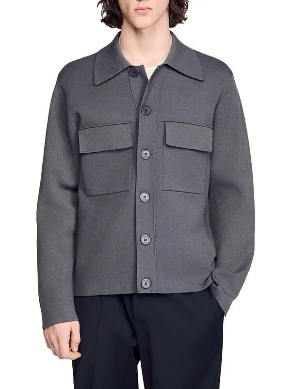 Sandro Home Cardigan - Dark Grey