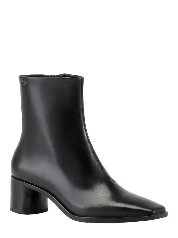 VAGABOND SHOEMAKERS Fay Leather Ankle Boots - Black