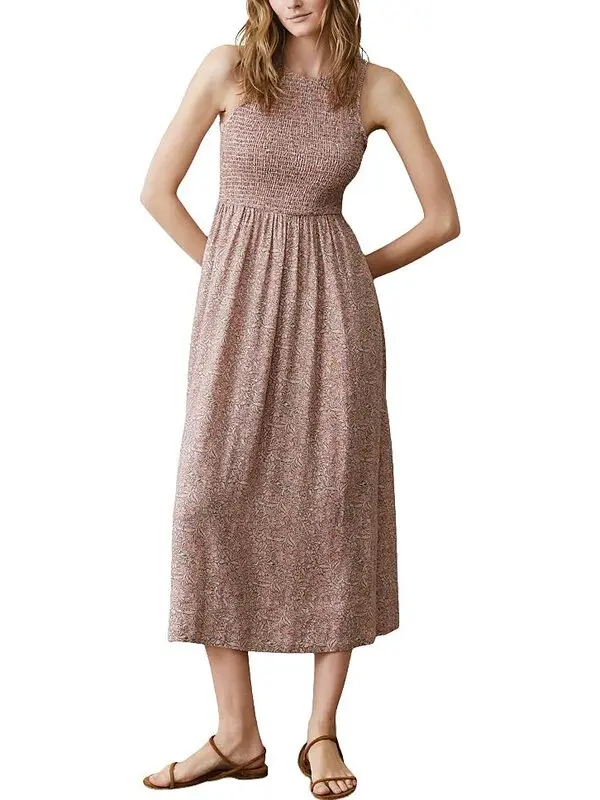 Marine Layer Darcy Smocked Maxi Dress - Multi Floral