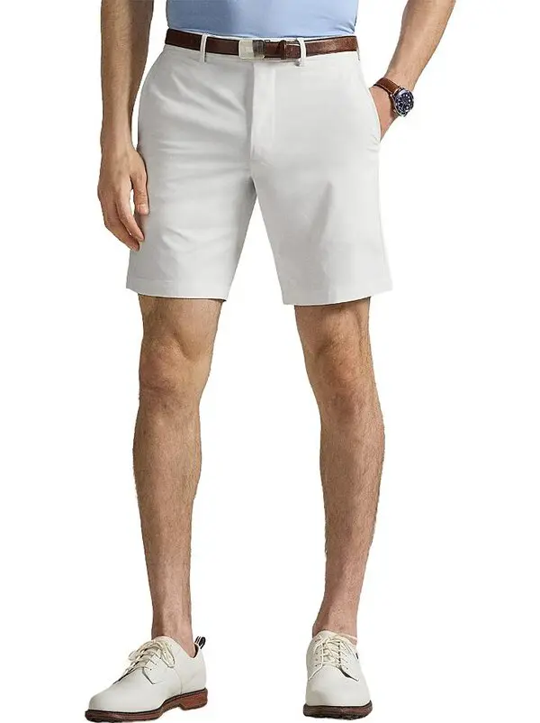 Polo Ralph Lauren Rlx 9" Tailored Fit Performance Shorts - White