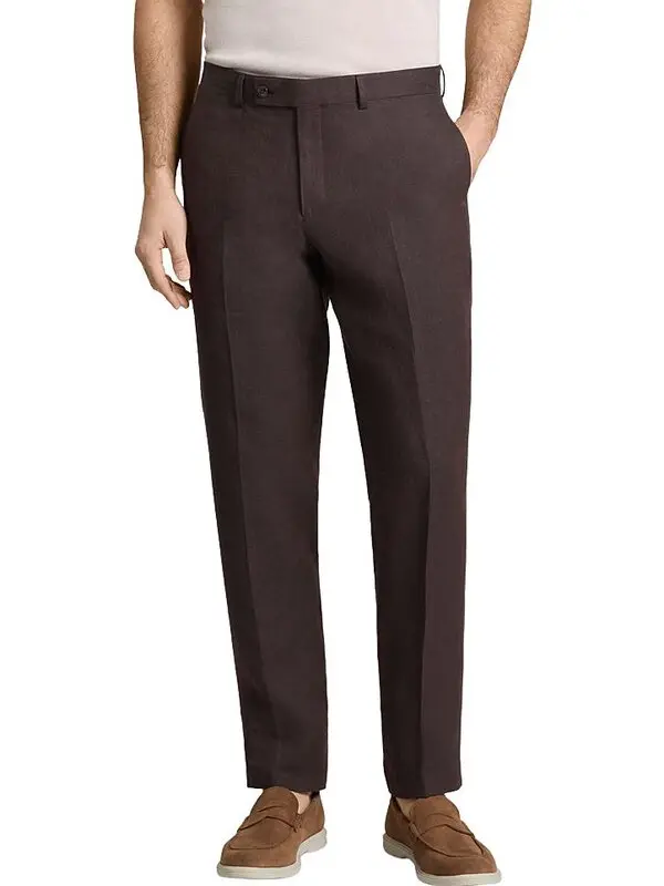 Ted Baker London Modern Fit Suit Pants - Chocolate