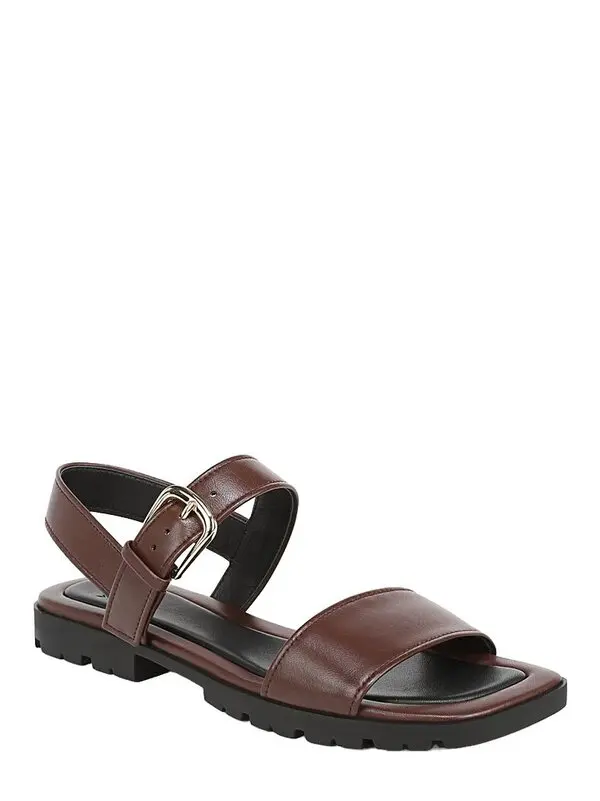 Vince Vega Slingback Sandals - Molten Brown