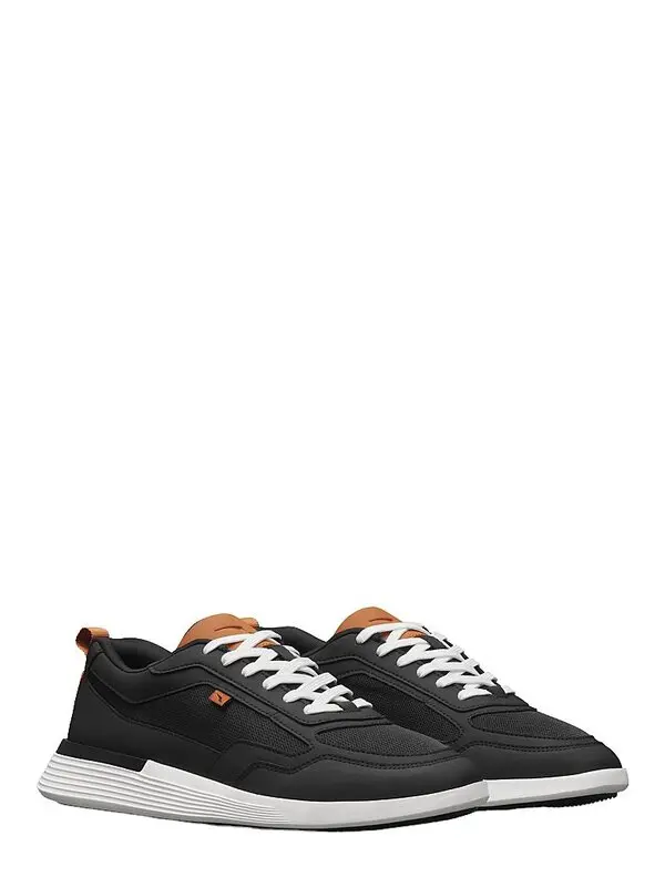 Wolf & Shepherd Crossover Runner Sneakers - Black/white