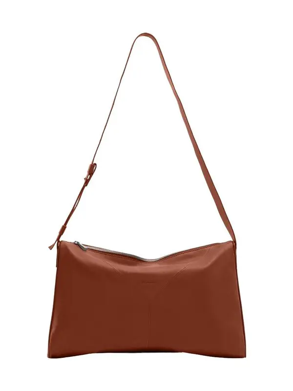 ECOTORIE Freya Leather Shoulder Bag - Cognac