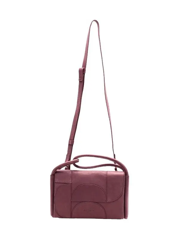 Écotorie Leather Crossbody Bag - Wine