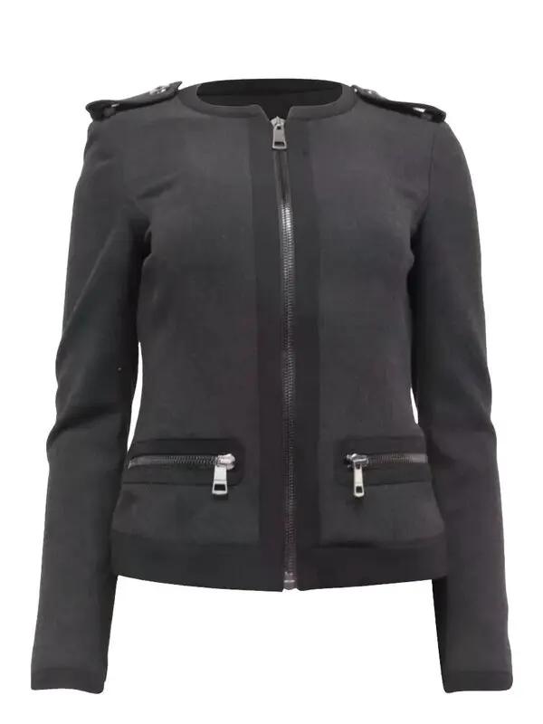Burberry Zip-up Jacket - Grey