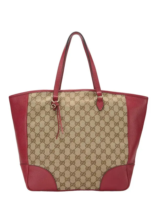 Gucci Original Gg Bree Tote - Red