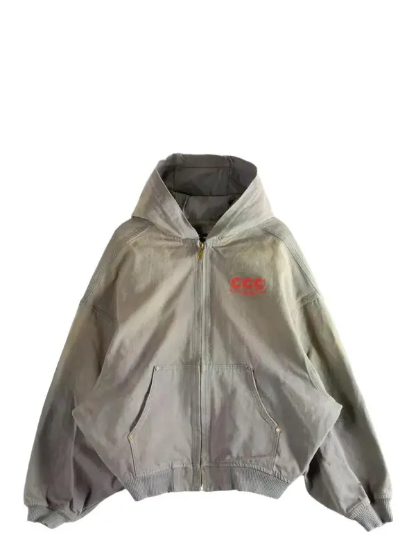 WILLY CHAVARRIA Zip Hoodie - Grey