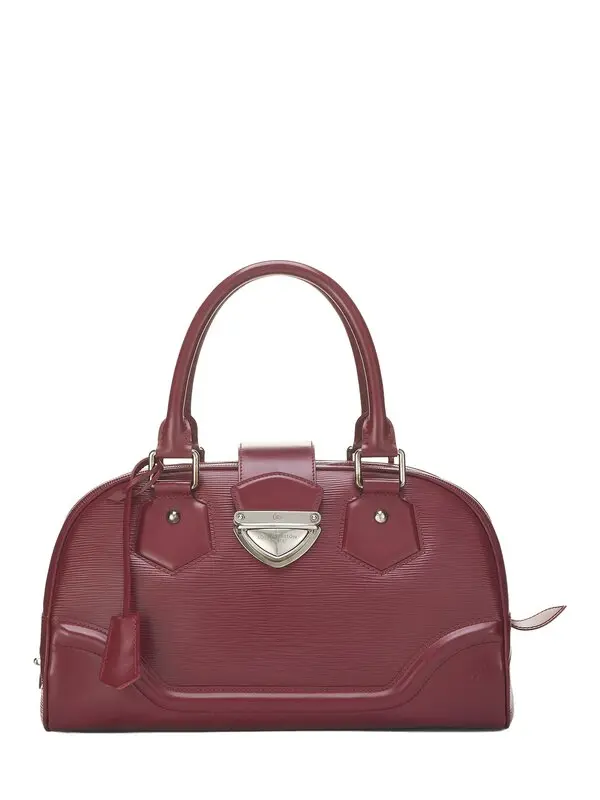 LOUIS VUITTON Epi Bowling Montaigne - Red