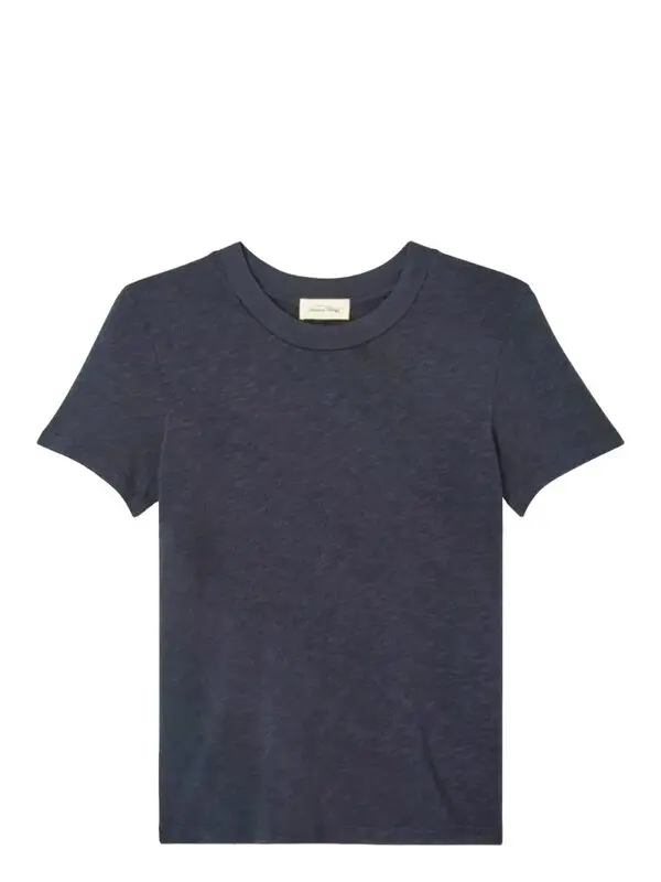 American Vintage Sonoma Crew-neck T-shirt - Blue