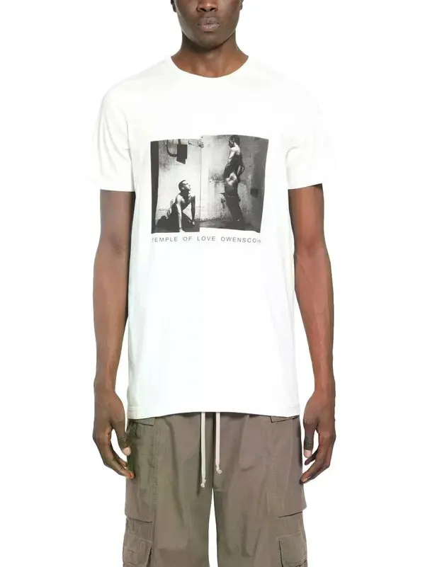 Rick Owens Graphic-print T-shirt - White