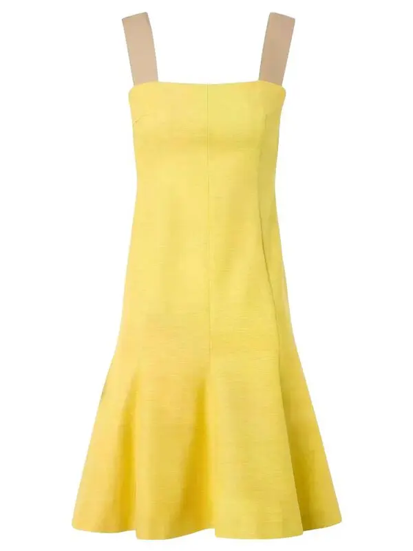 Akris Sleeveless Mini Dress - Yellow