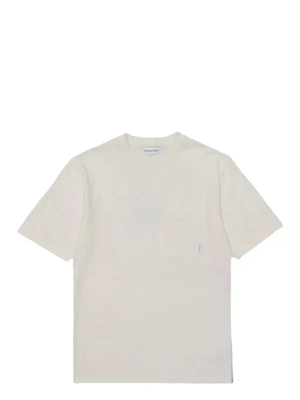 EDMMOND STUDIOS Keynotes Pocket-detail Cotton T-shirt - Neutrals