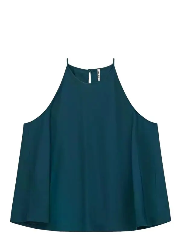 Liviana Conti Halterneck Top - Green