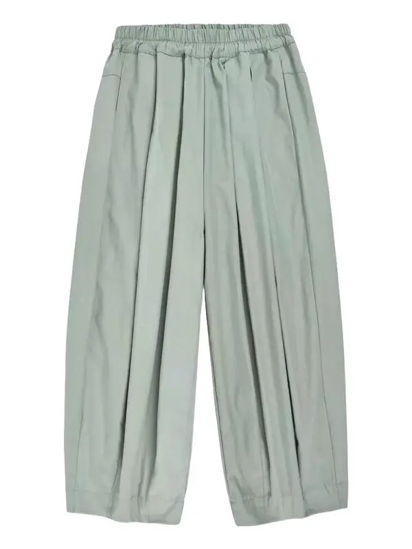 PSOPHIA Pleated Trousers - Green