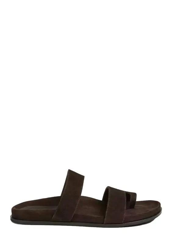 Liviana Conti Maggie Leather Sandals - Brown