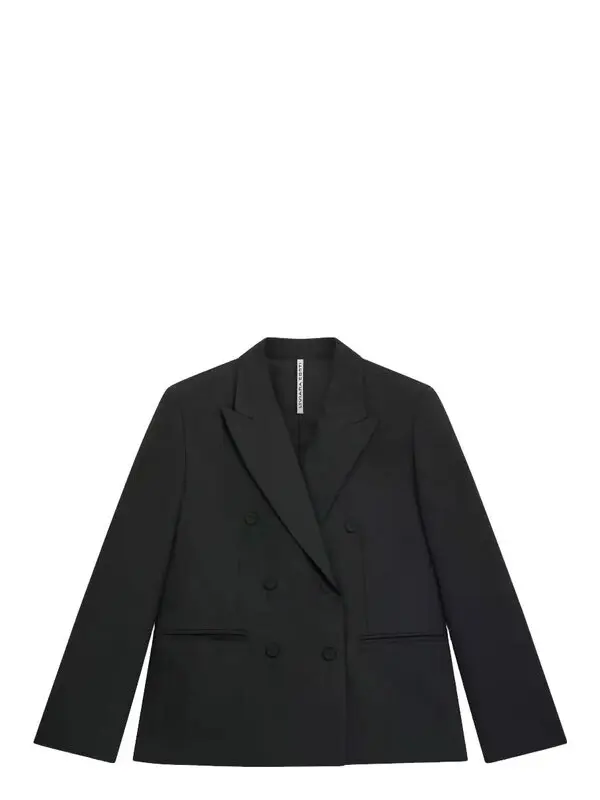 Liviana Conti Double-breasted Blazer - Black
