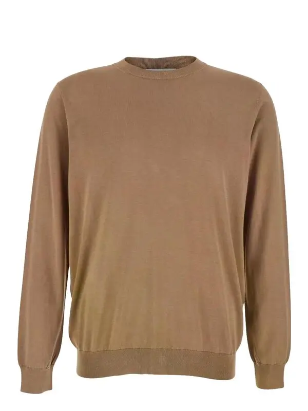 KANGRA Crew-neck Sweater - Neutrals