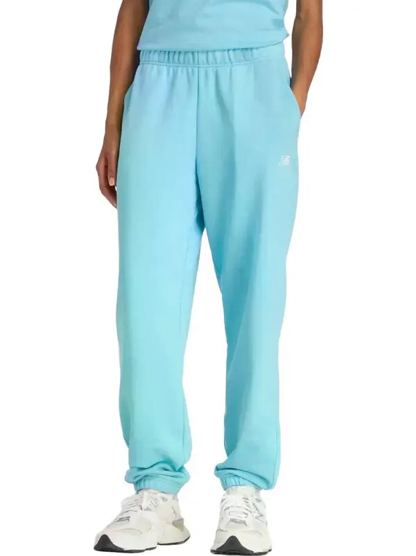 NEW BALANCE Logo Relaxed Track Pants - Blue