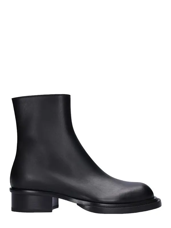 Alexander McQueen Stack Cuba Ankle Boots - Black