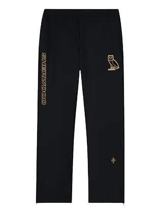 OVO Sherwood Nylon Hockey Track Pants - Black
