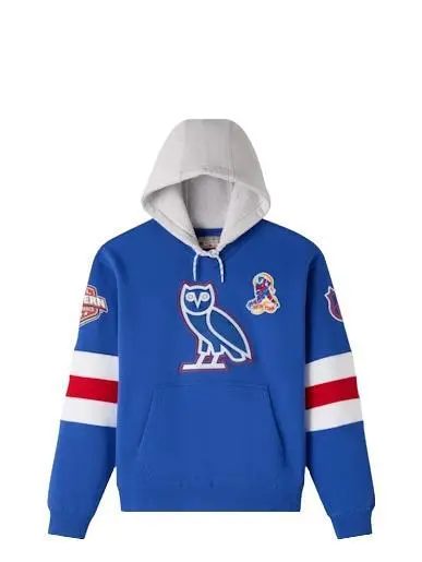 OVO Nhl New York Rangers Hoodie - Blue
